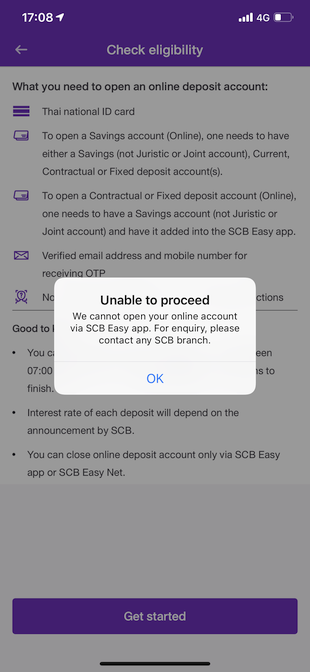 SCB で EZ Savings Account を開設する | タイおぼえがき